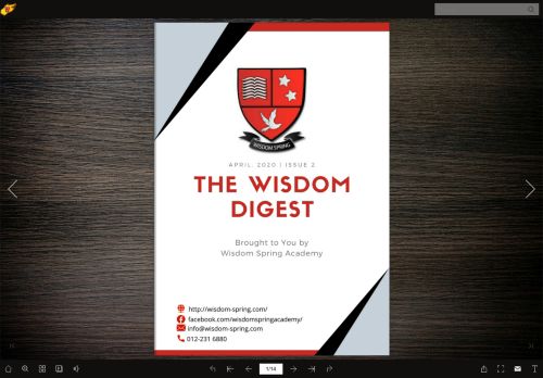The Wisdom Digest – Wisdom Spring Academy