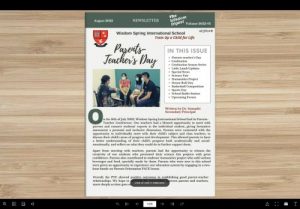 The Wisdom Digest – Wisdom Spring International School