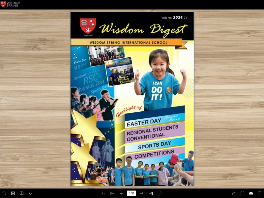 The Wisdom Digest – Wisdom Spring International School